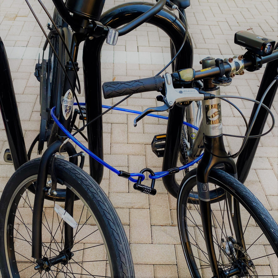 DocksLocks® Anti-Theft Weatherproof Straight Security Cable with Loope